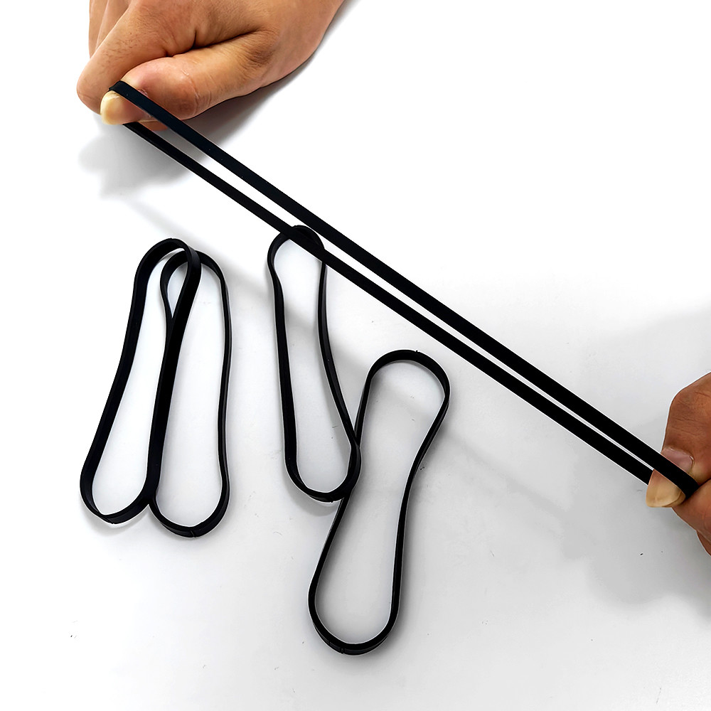 Black ESD Antistatic Conductive Silicone Band